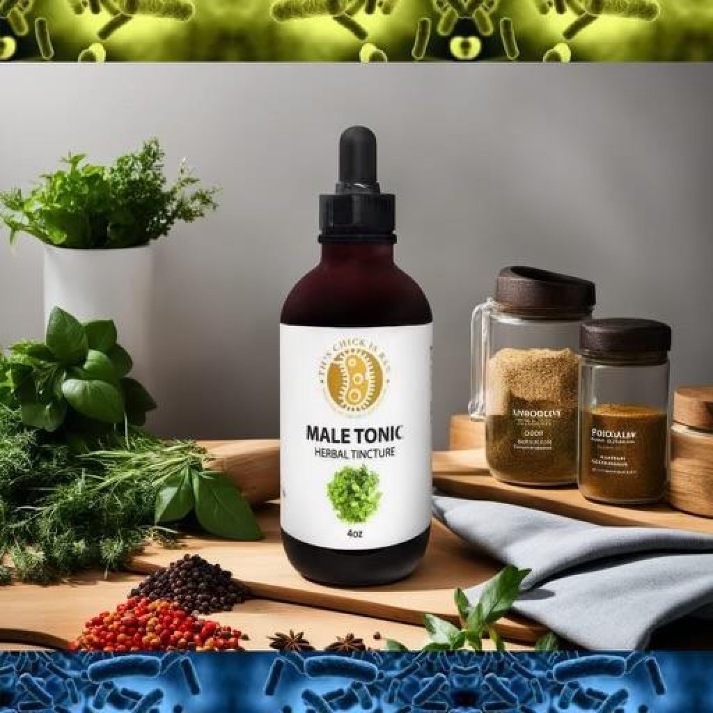 Male Tonic Herbal Tincture - This Chick is Raw